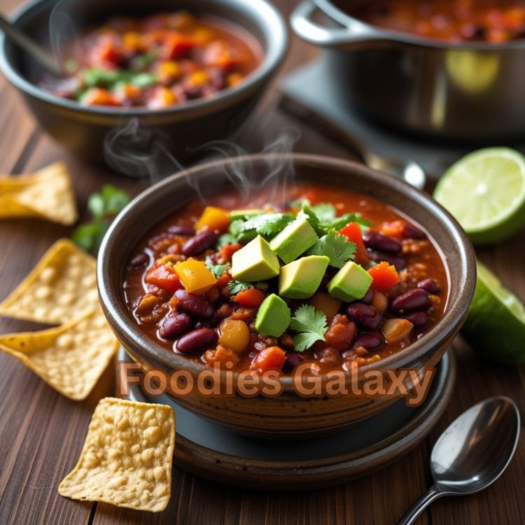 Chili Sin Carne – A Hearty and Flavorful Meatless Chili - Foodies Galaxy