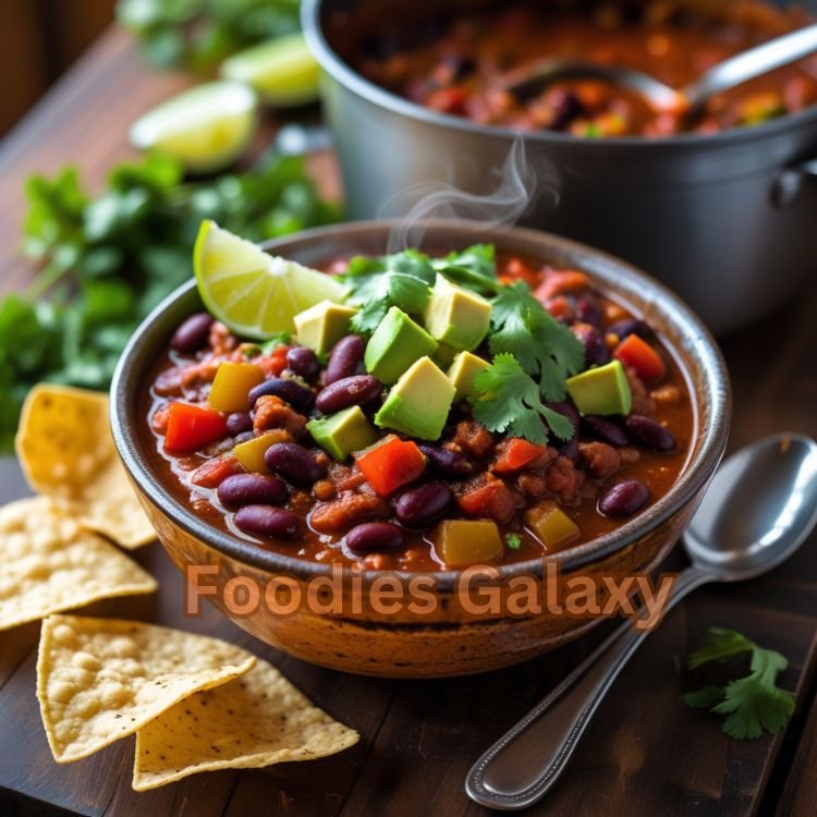 Chili Sin Carne – A Hearty and Flavorful Meatless Chili - Foodies Galaxy